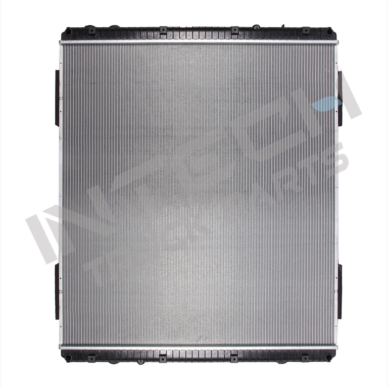 Radiator - 18-25 Freightliner Cascadia, DD15 engine, Outlet on lower ...