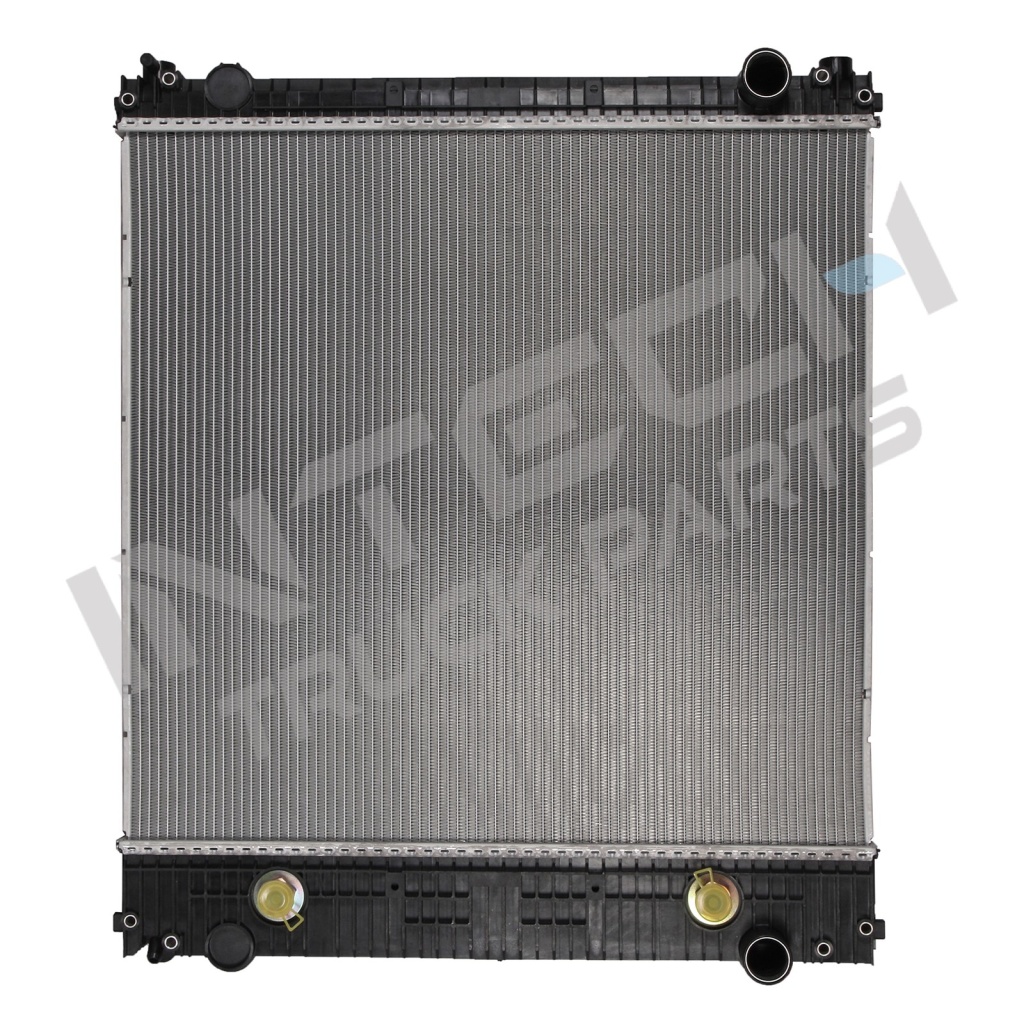 Radiator – 18-25 Freightliner Cascadia, DD15 engine, Outlet on lower ...
