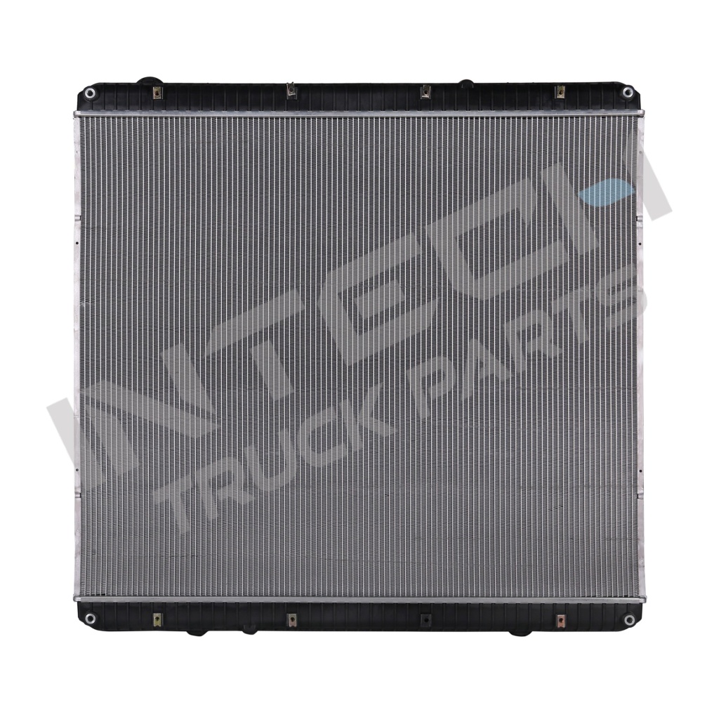 Radiator - 18-25 Freightliner Cascadia, DD15 engine, Outlet on lower ...