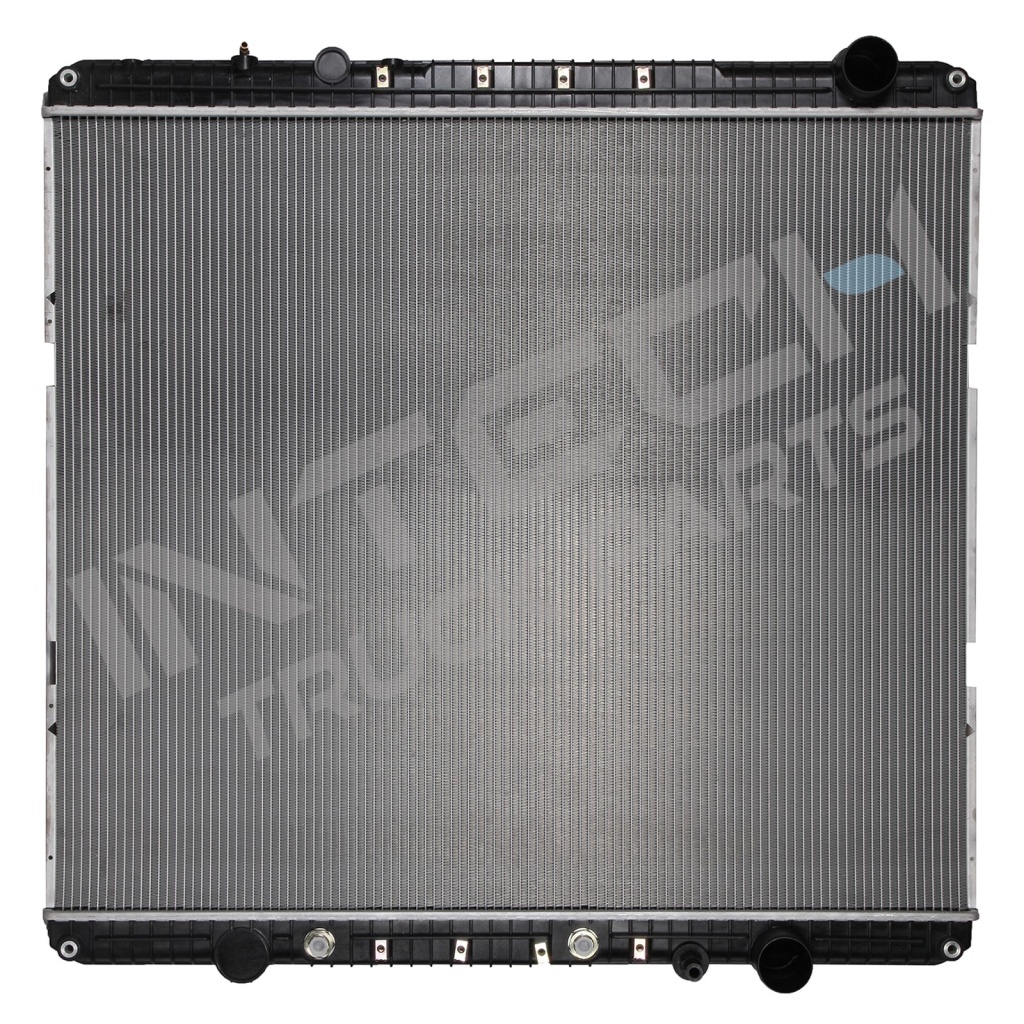 Radiator - 18-25 Freightliner Cascadia, DD15 engine, Outlet on lower ...