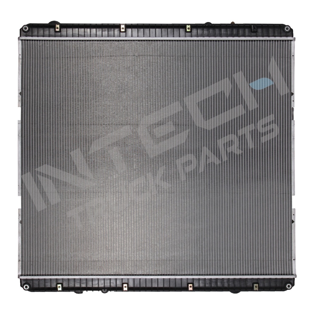 Radiator - 18-25 Freightliner Cascadia, DD15 engine, Outlet on lower ...