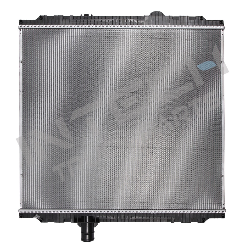 Radiator - 18-22 Freightliner Cascadia, DD15 engine, Outlet on lower ...