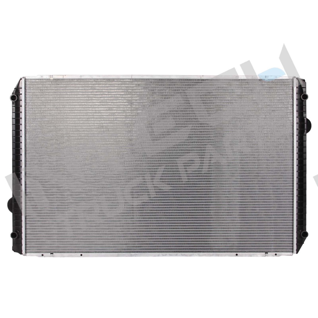 Radiator - 18-22 Freightliner Cascadia, DD15 engine, Outlet on lower ...