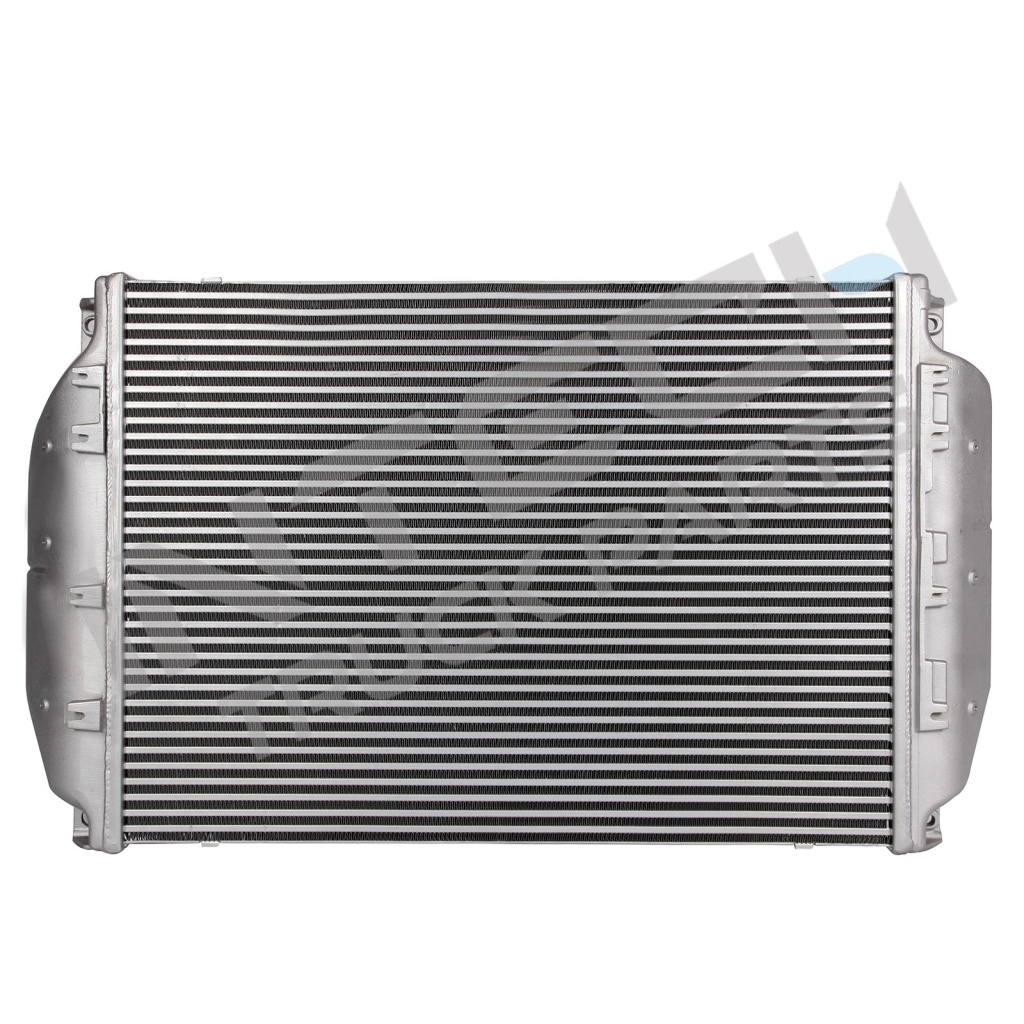 Radiator - 18-22 Freightliner Cascadia, DD15 engine, Outlet on lower ...
