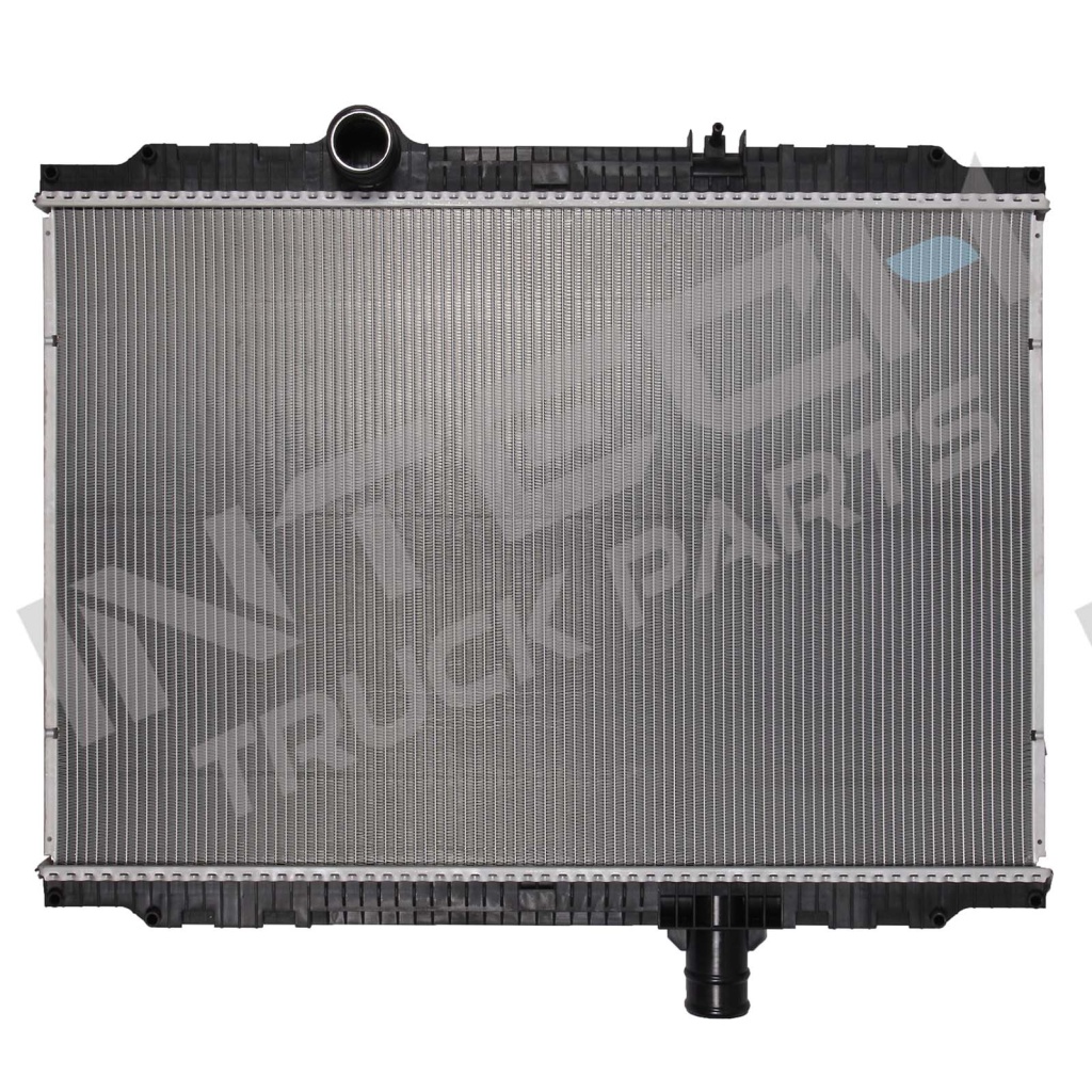 Radiator - 18-25 Freightliner Cascadia, DD15 engine, Outlet on lower ...